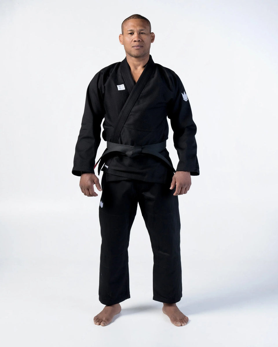 Kimono JJB (Gi) - Kingz Kore- Noir- CEINTURE BLANC INCLUS – StockBJJ