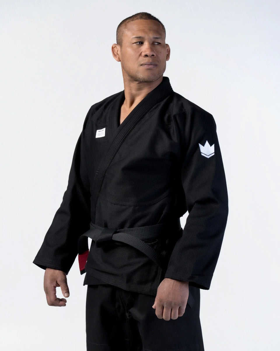 Kimono JJB (Gi) - Kingz Kore- Noir- CEINTURE BLANC INCLUS – StockBJJ