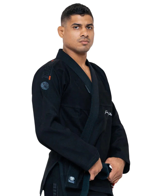 Kimono JJB (GI) Tatami Elements Tatami Superlite - Noir - ceinture bla ...